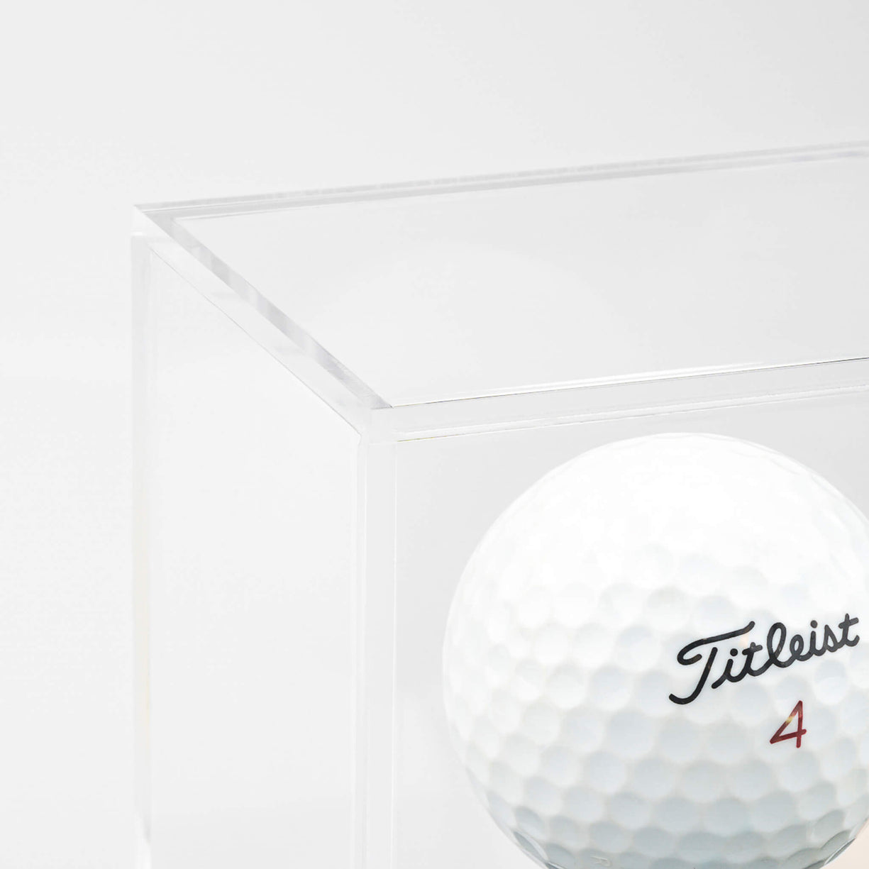 The Prestige Hardwood Edition Golf Ball Display Case – Display Champ