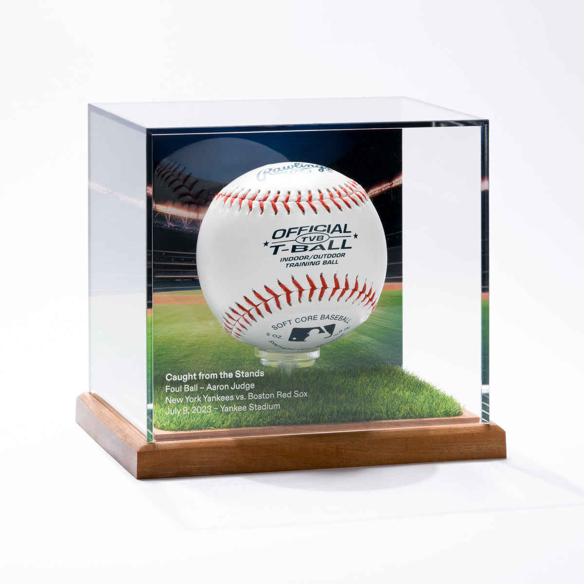 The Prestige Hardwood 'Stadium Edition' Baseball Display Case – Display ...